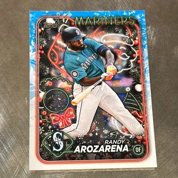 Topps | Accessories | Randy Arozarena Mariners Baseball Card Randy ...